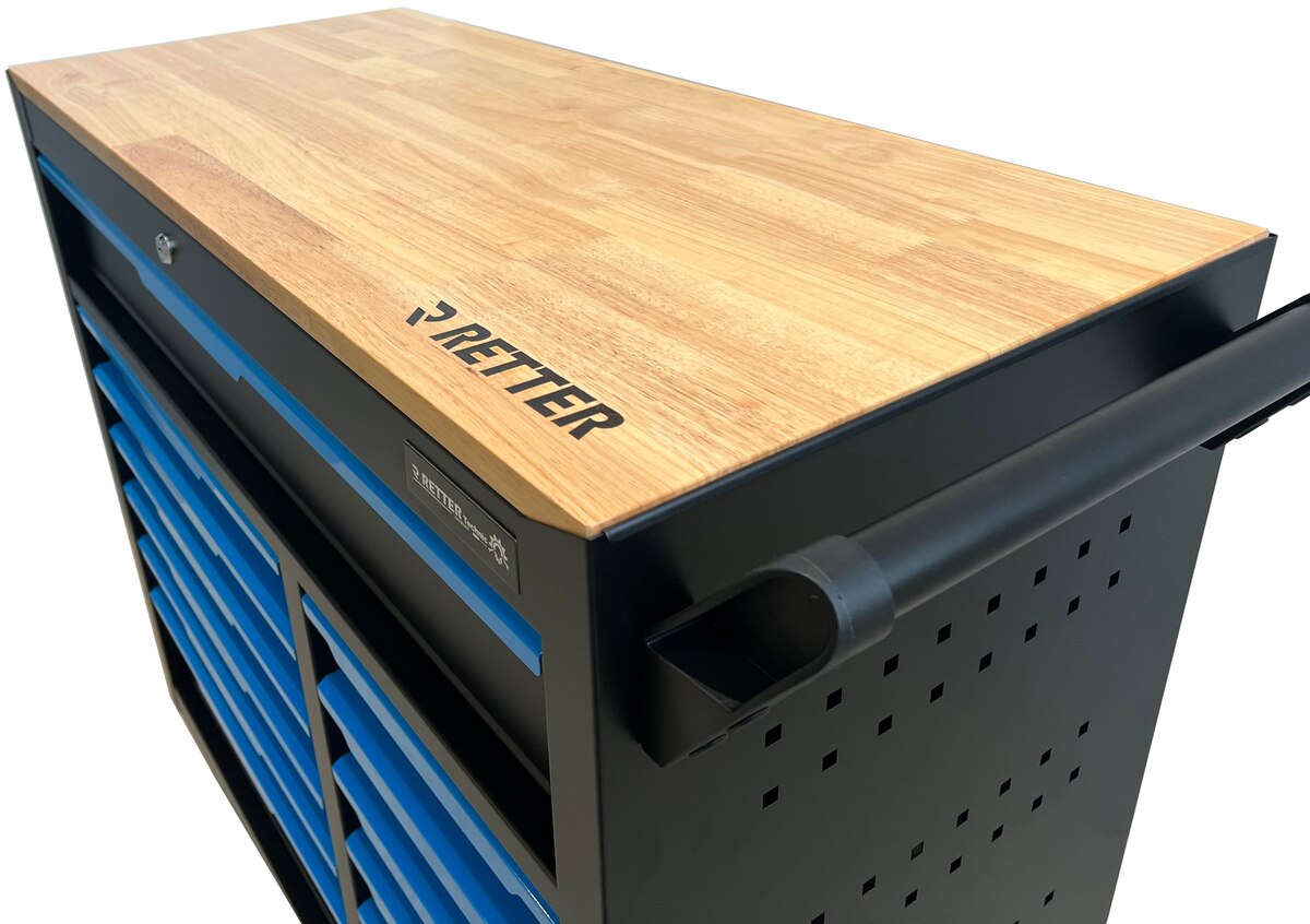 RETTER Werkzeugwagen R22 mit Werkzeug 12 Schubladen